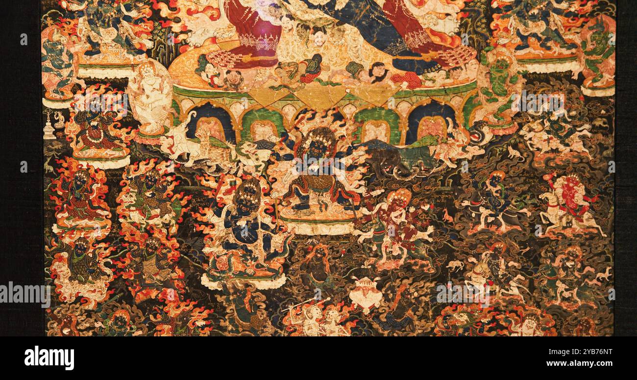 Mahakala And His Consort Kali Mahakali Represent Ultimate Destructive ...