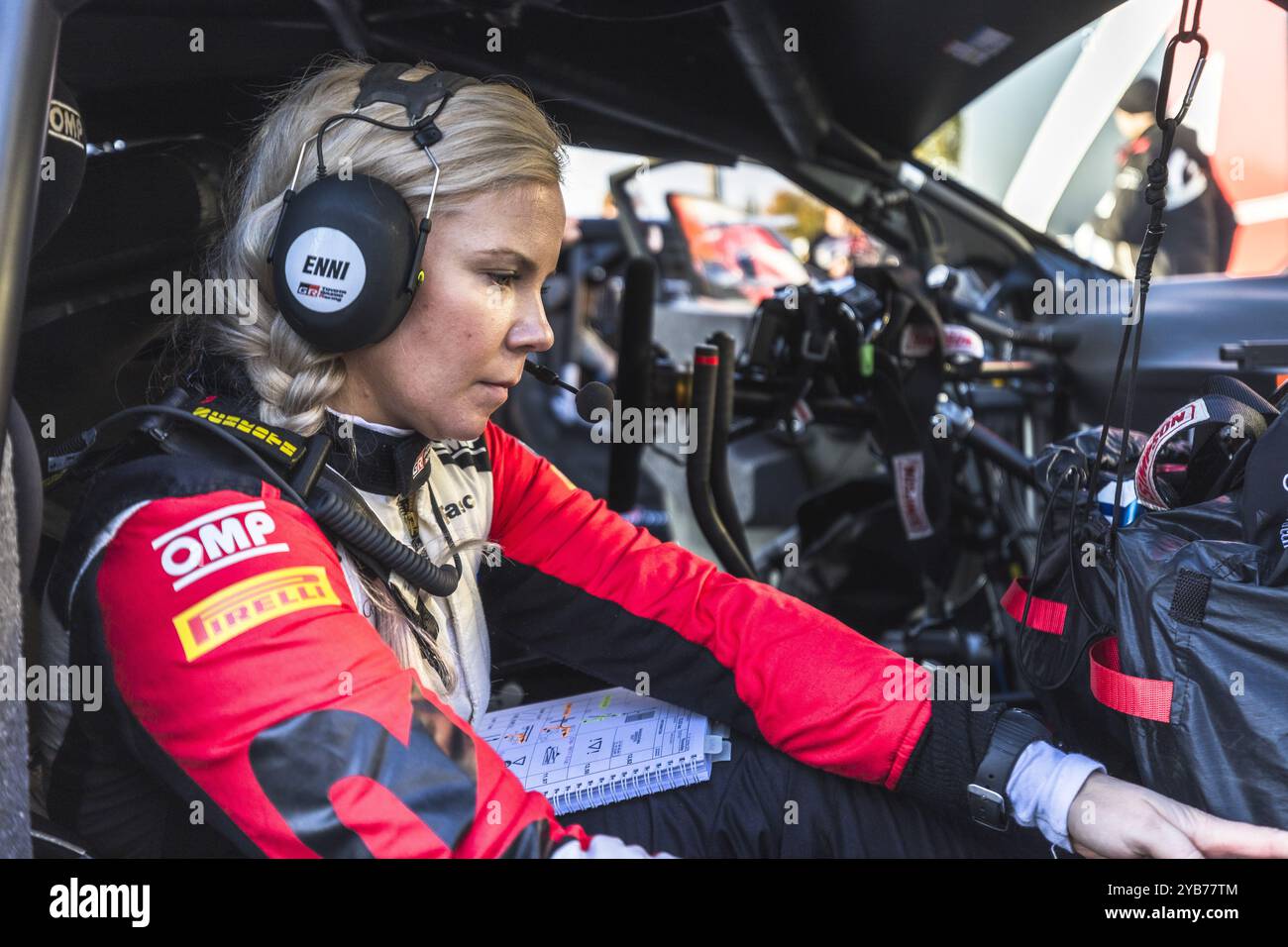 MALKONEN Enni, Toyota GR Yaris Rally1, portrait during the Central ...