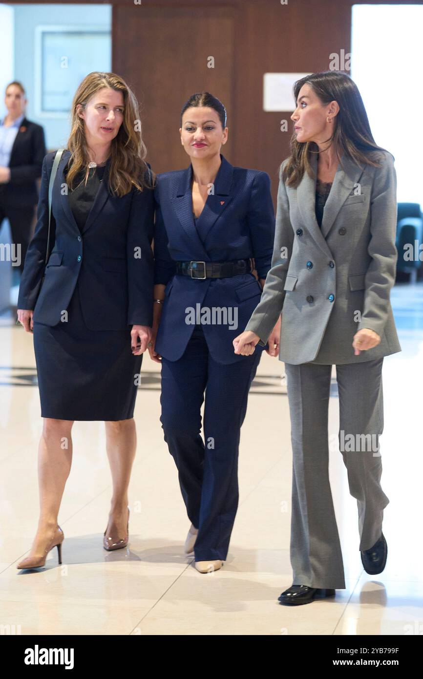 Madrid. Spain. 20241017, Queen Letizia of Spain, Maria Dolores Ocana ...