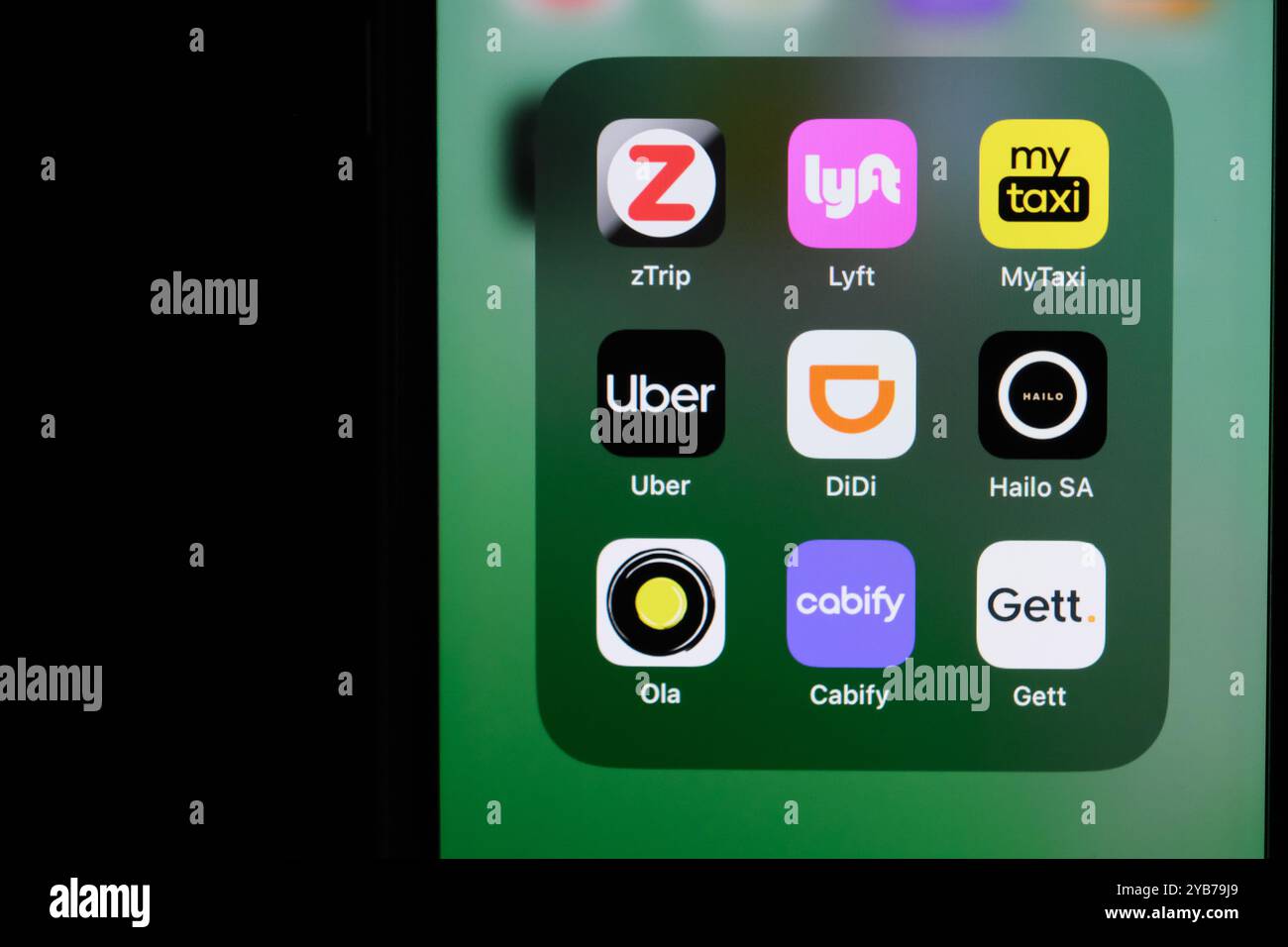 DiDi, Uber, zTrip, Lyft, Ola, MyTaxi, Cabify,Gett and Hailo SA app icon ...