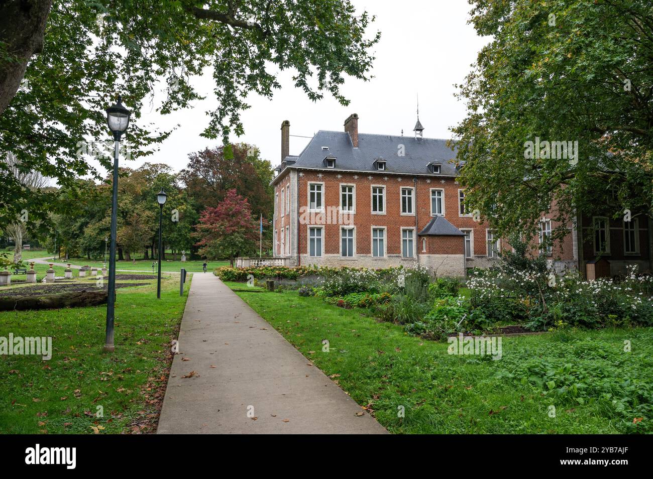 Castle of Kwabeek, also the city hall of Vertrijk, Boutersem, Belgium ...