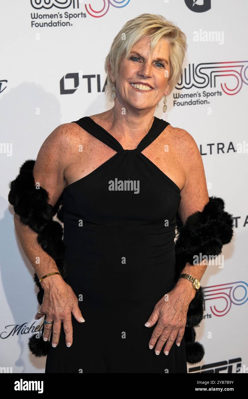 New York, USA. 16th Oct, 2024. Mary Ellen Clark attends the 2024 Women ...