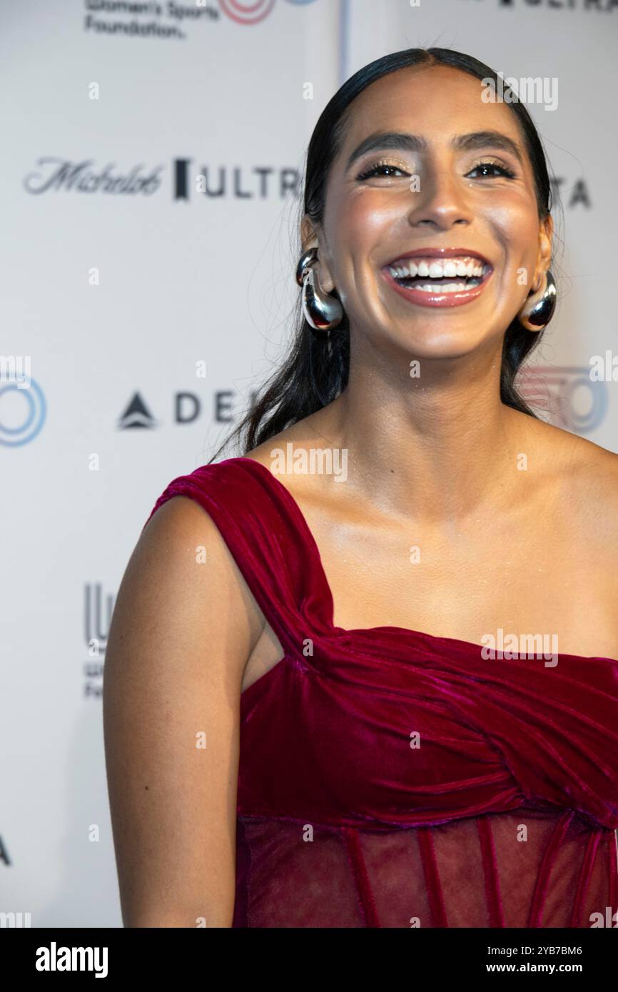 Diane Flores attends the 2024 Women’s Sports Foundation Annual Salute ...