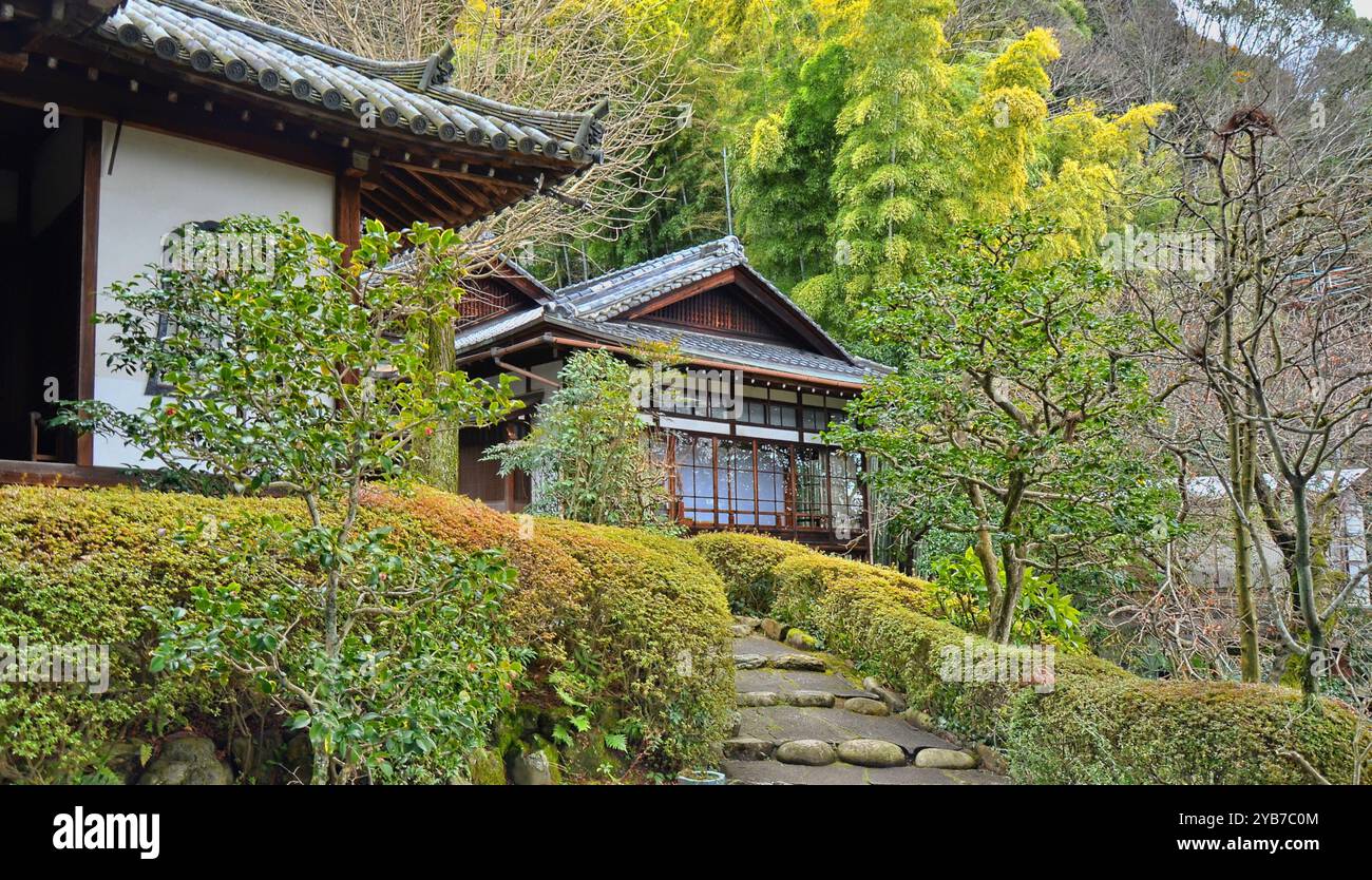 Anyoji Temple, Higashiyama, Kyoto, Japan. Built by Saicho during the ...