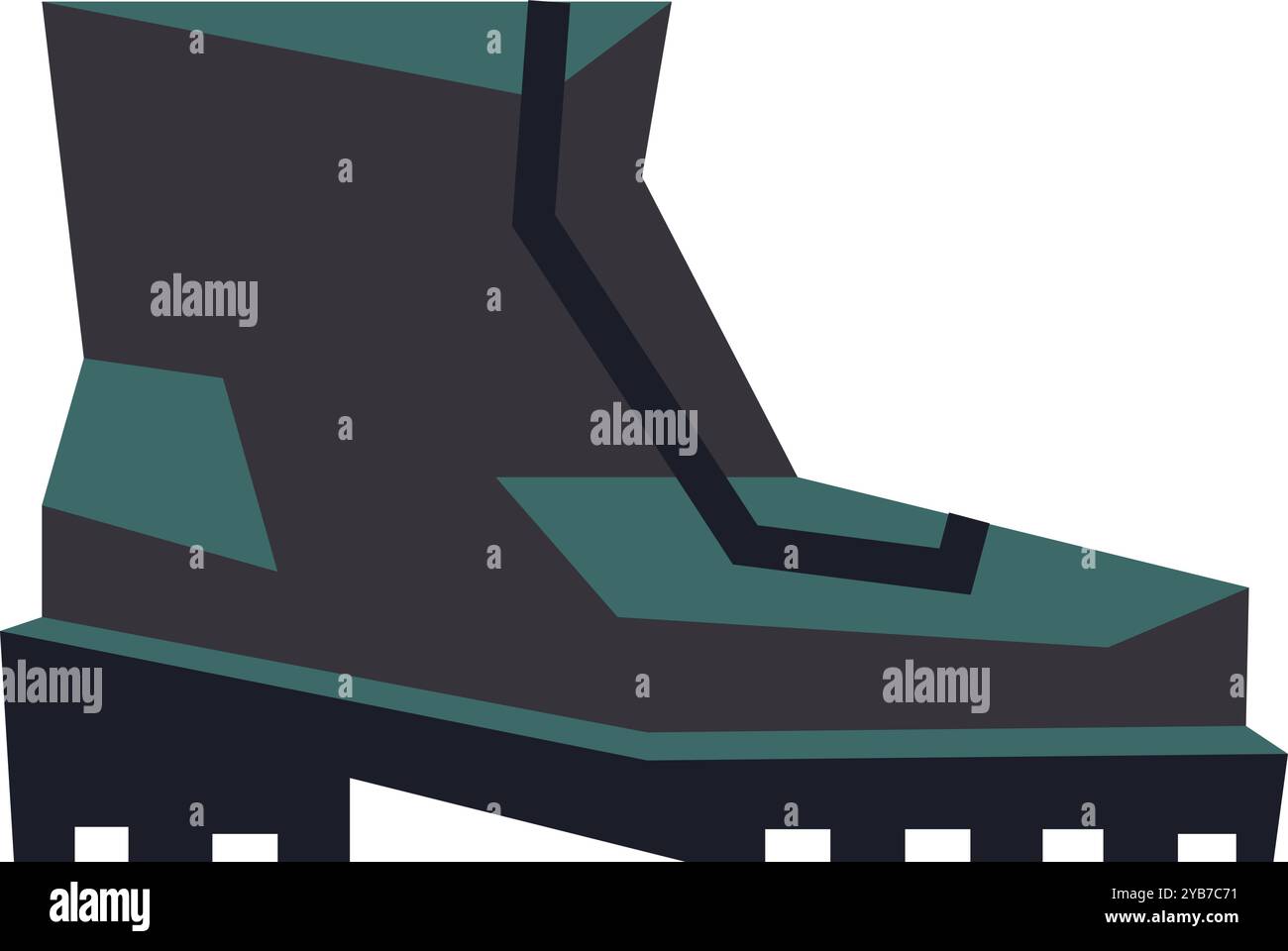 Jumping boots Stock Vector Images - Alamy