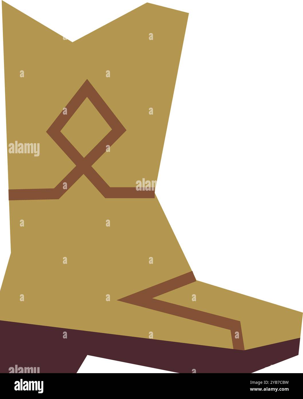 Boot icon. Autumn season footwear color symbol Stock Vector Image & Art ...