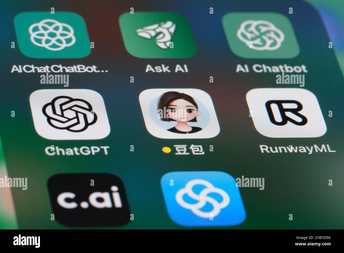 ByteDance's AI chatbot “Doubao” app icon on screen Stock Photo - Alamy