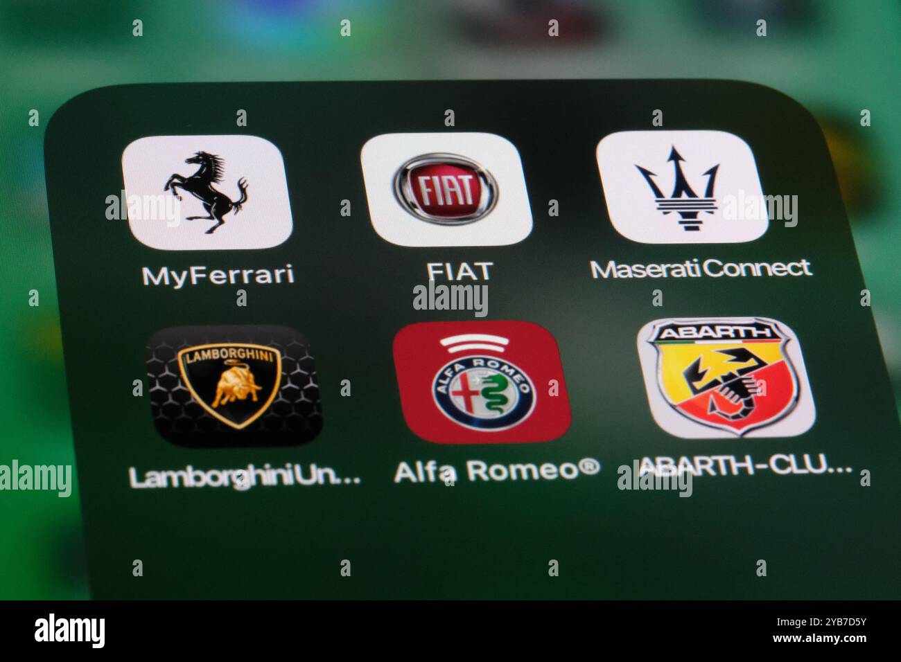 Fiat, Ferrari, Maserati, Lamborghini, Alfa Romeo, Abarth. Assorted ...