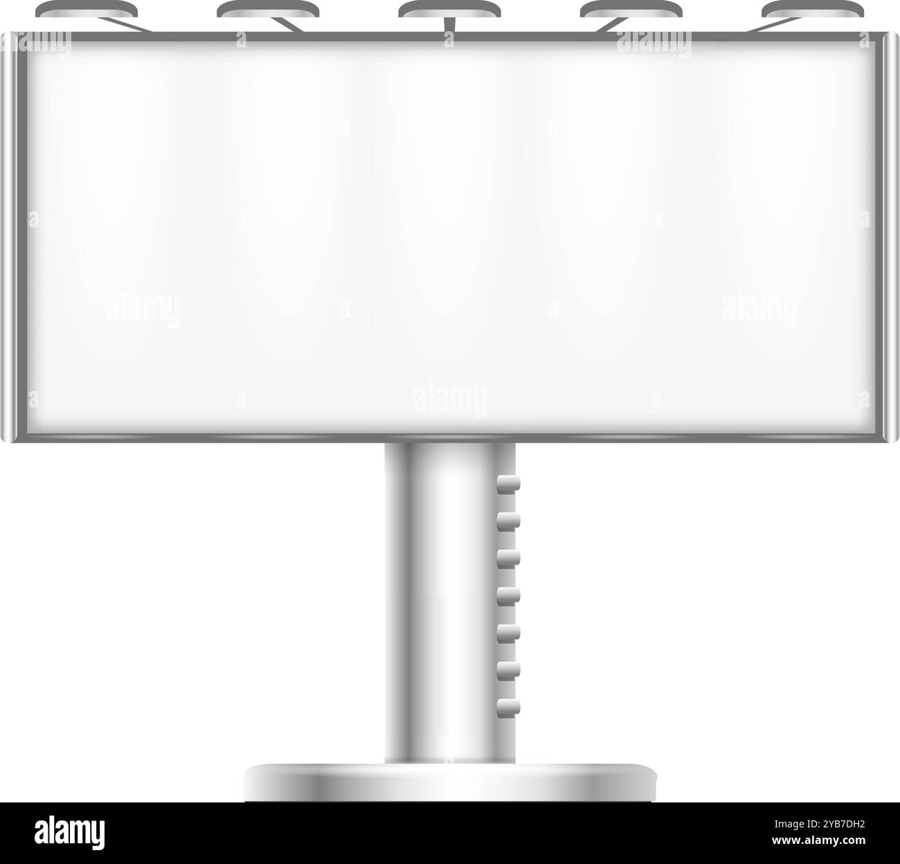 Blank ad space city Stock Vector Images - Alamy