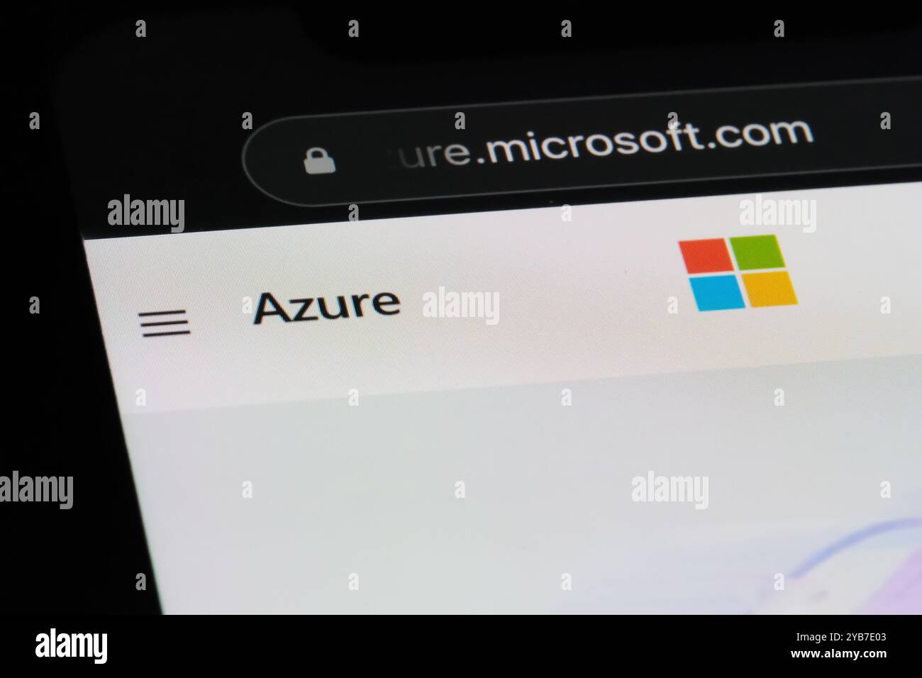 Microsoft azure logo hi-res stock photography and images - Alamy
