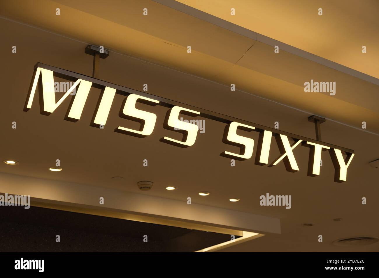 Shanghai,China-May 13th 2023: Miss Sixty store brand logo sign. Fashion ...