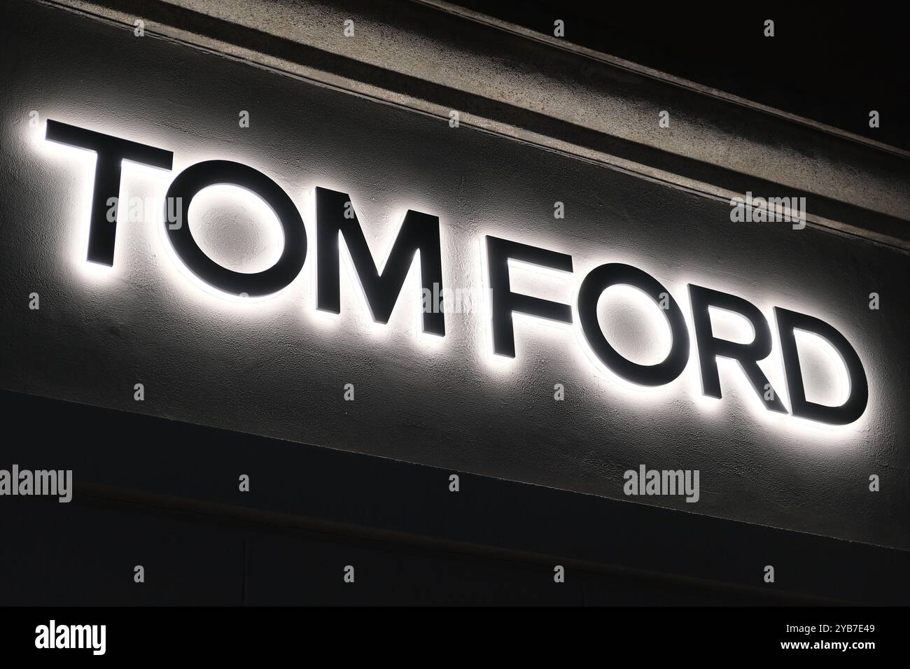 TOM FORD store brand logo sign Stock Photo - Alamy