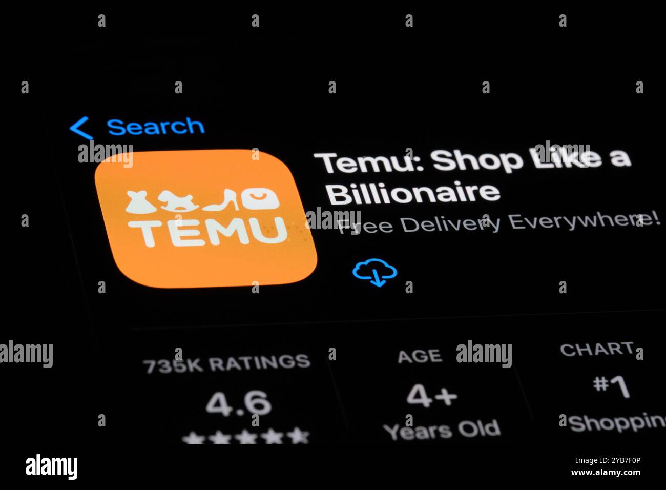 Temu logo hi-res stock photography and images - Alamy