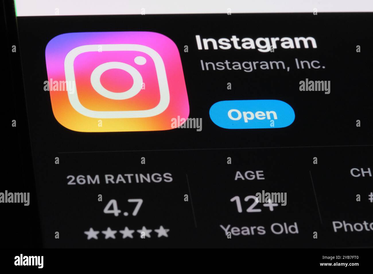 Instagram icon hi-res stock photography and images - Alamy
