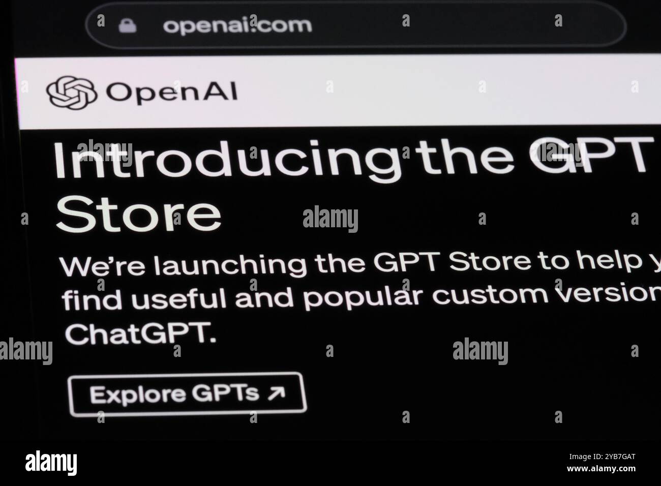 Ai gpt logo hi-res stock photography and images - Alamy