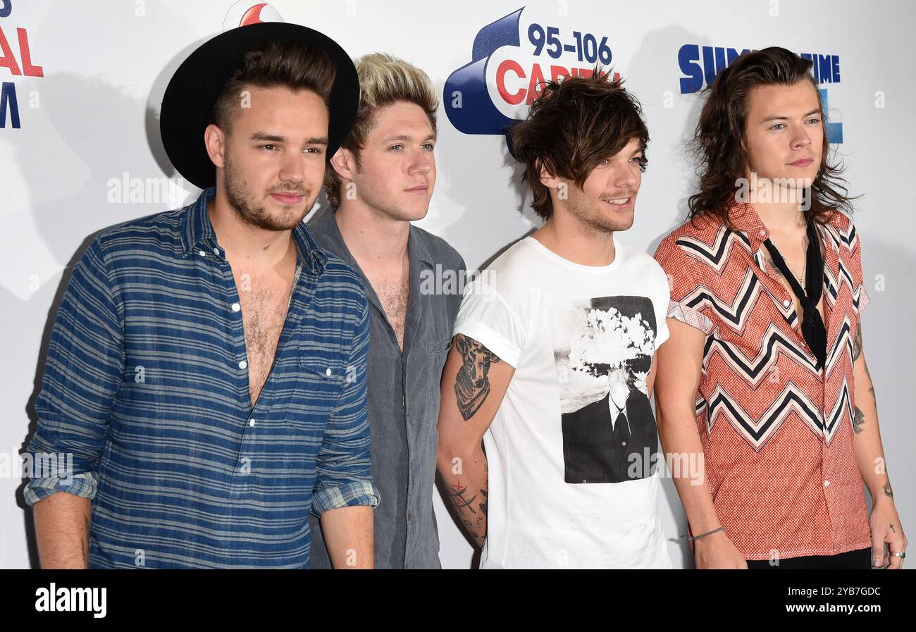 LONDON, ENGLAND - JUNE 6: One Direction - Liam Payne, Niall Horan ...