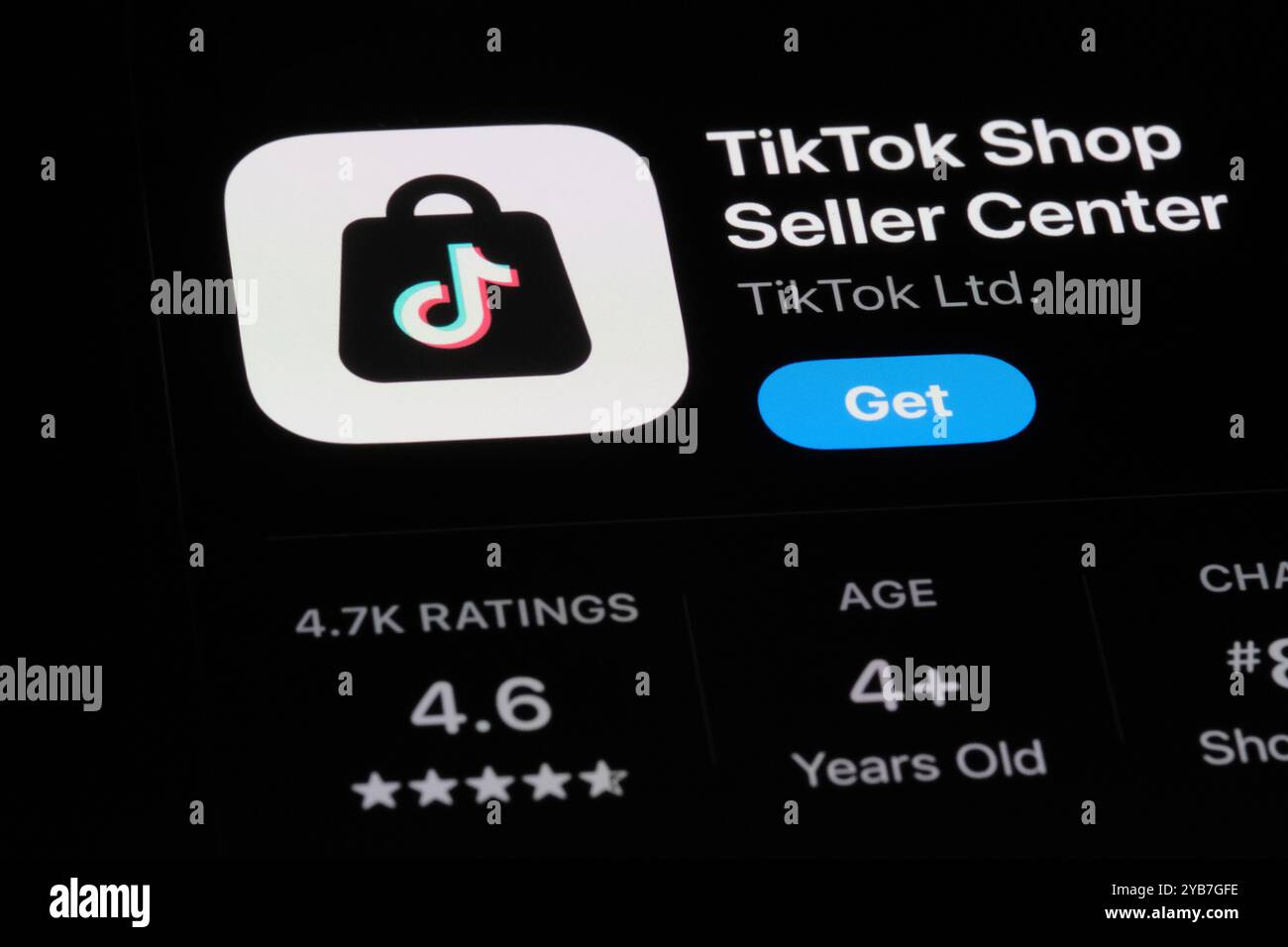 Tiktok shop seller center logo hi-res stock photography and images - Alamy