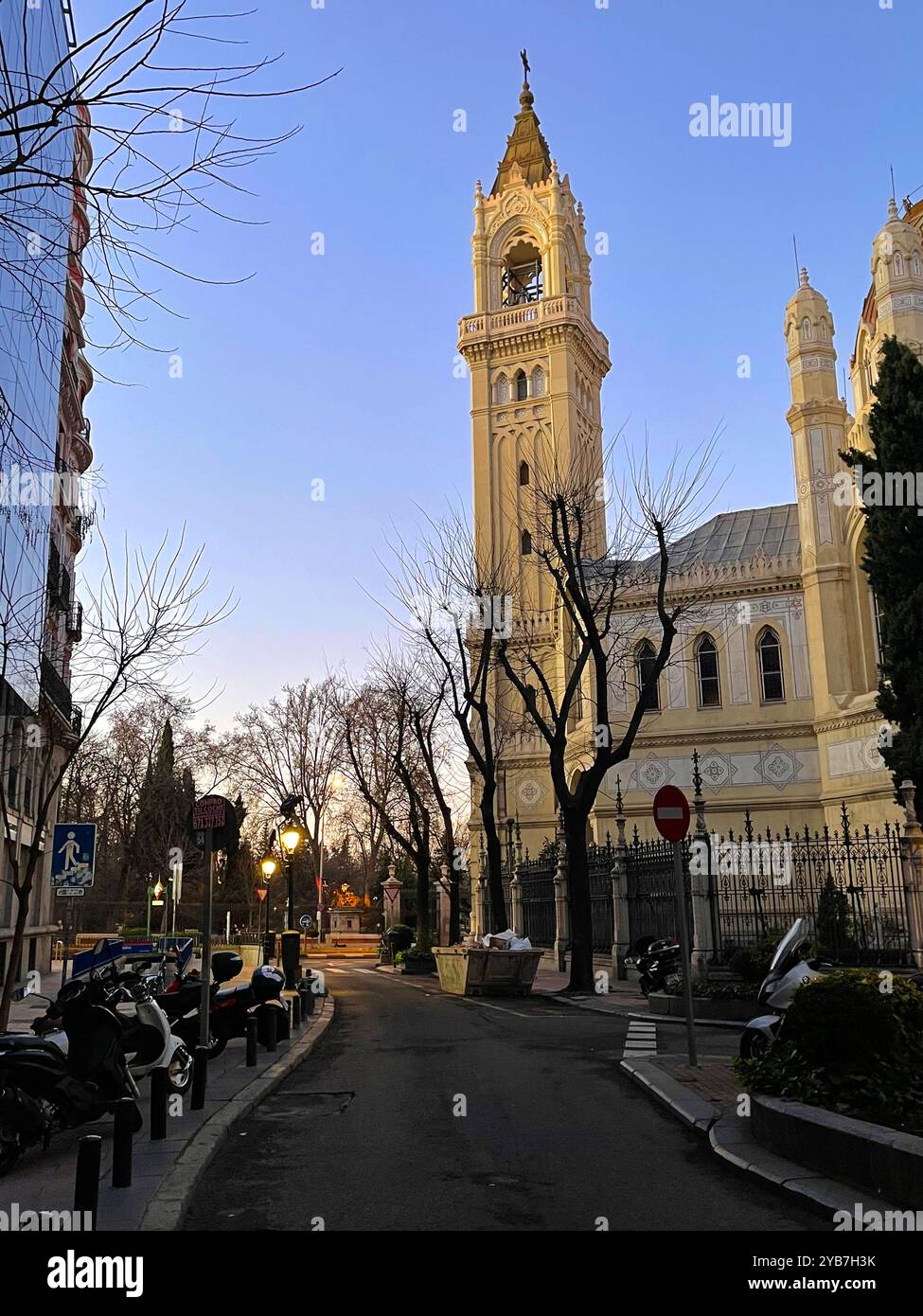 San Manuel y San Benito church. Madrid, Spain Stock Photo - Alamy