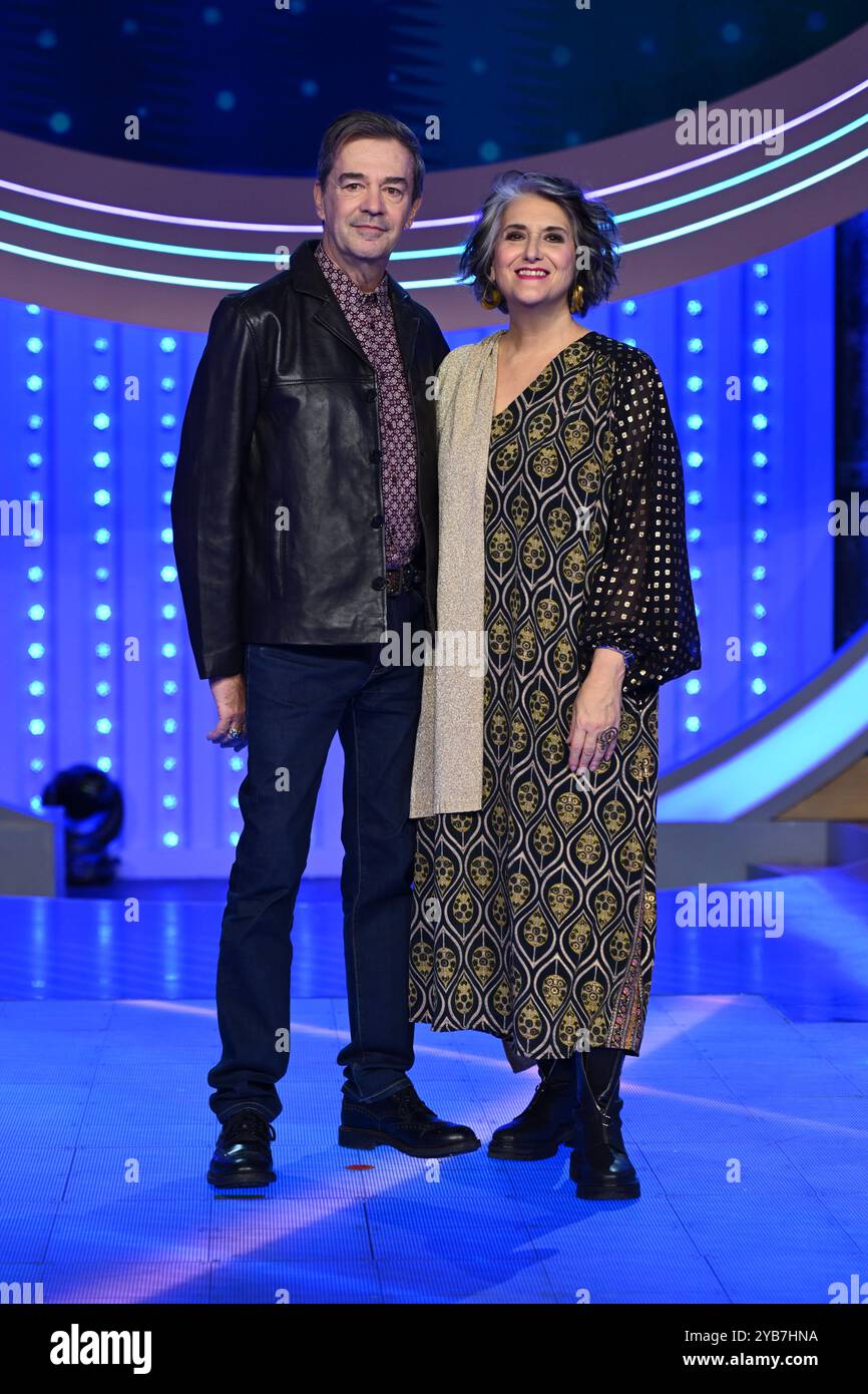 Milan, Photocall Gialappa Show 2024, TV8. In the photo Marcello Cesena ...