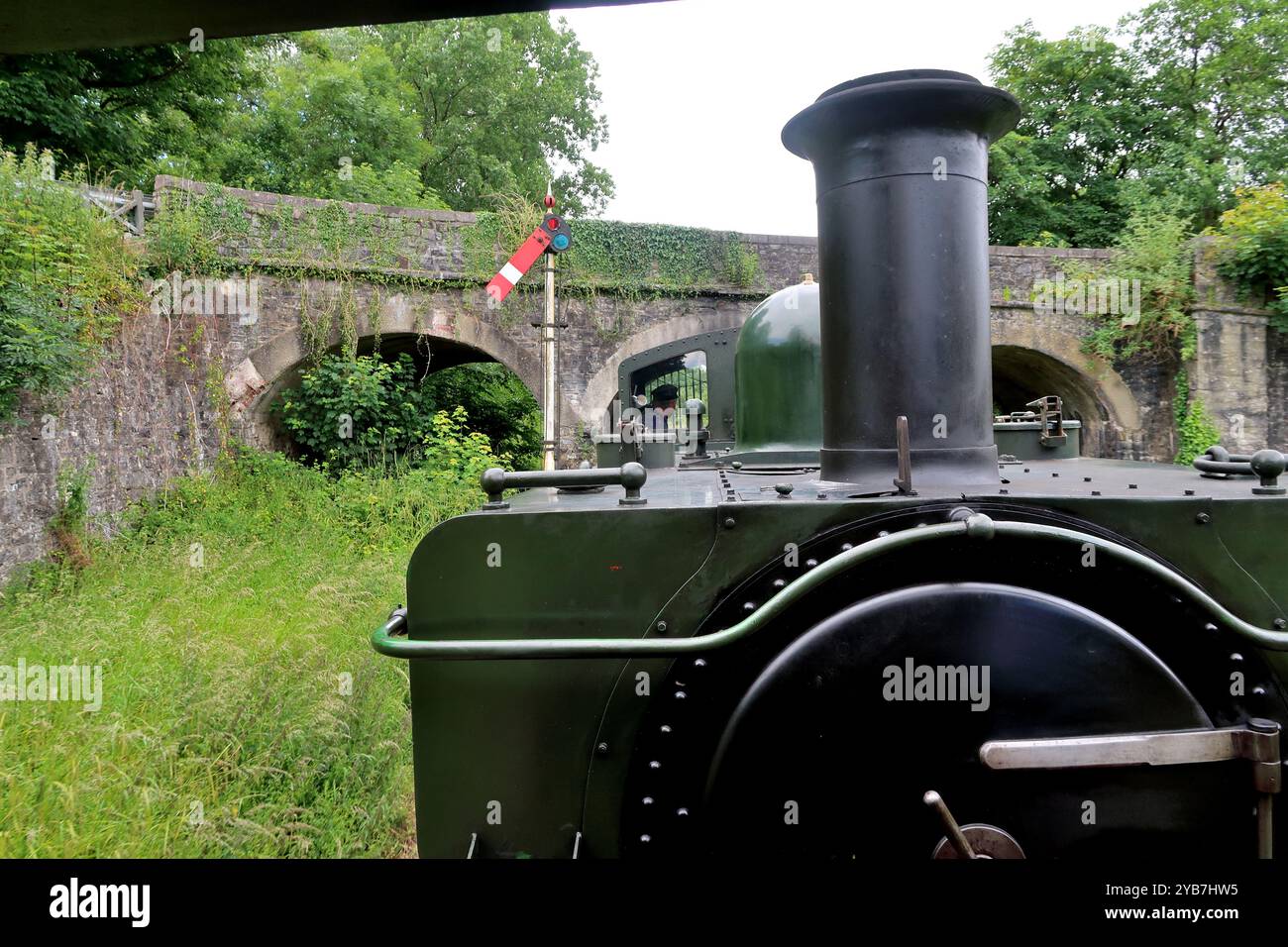 GWR pannier tank No 1369 approaches Riverford Bridge (Hood Bridge) on ...