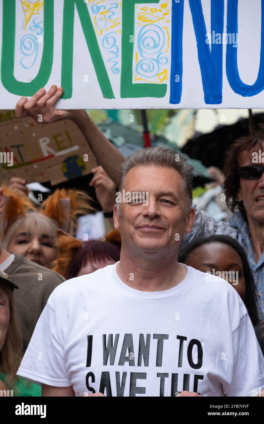 London, UK. 22nd June 2024. Environmentalist Chris Packham at the ...