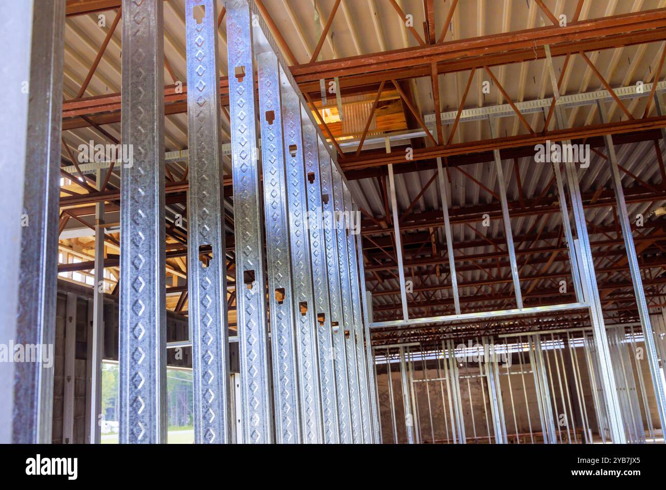 Steel beams metal profiles hi-res stock photography and images - Alamy