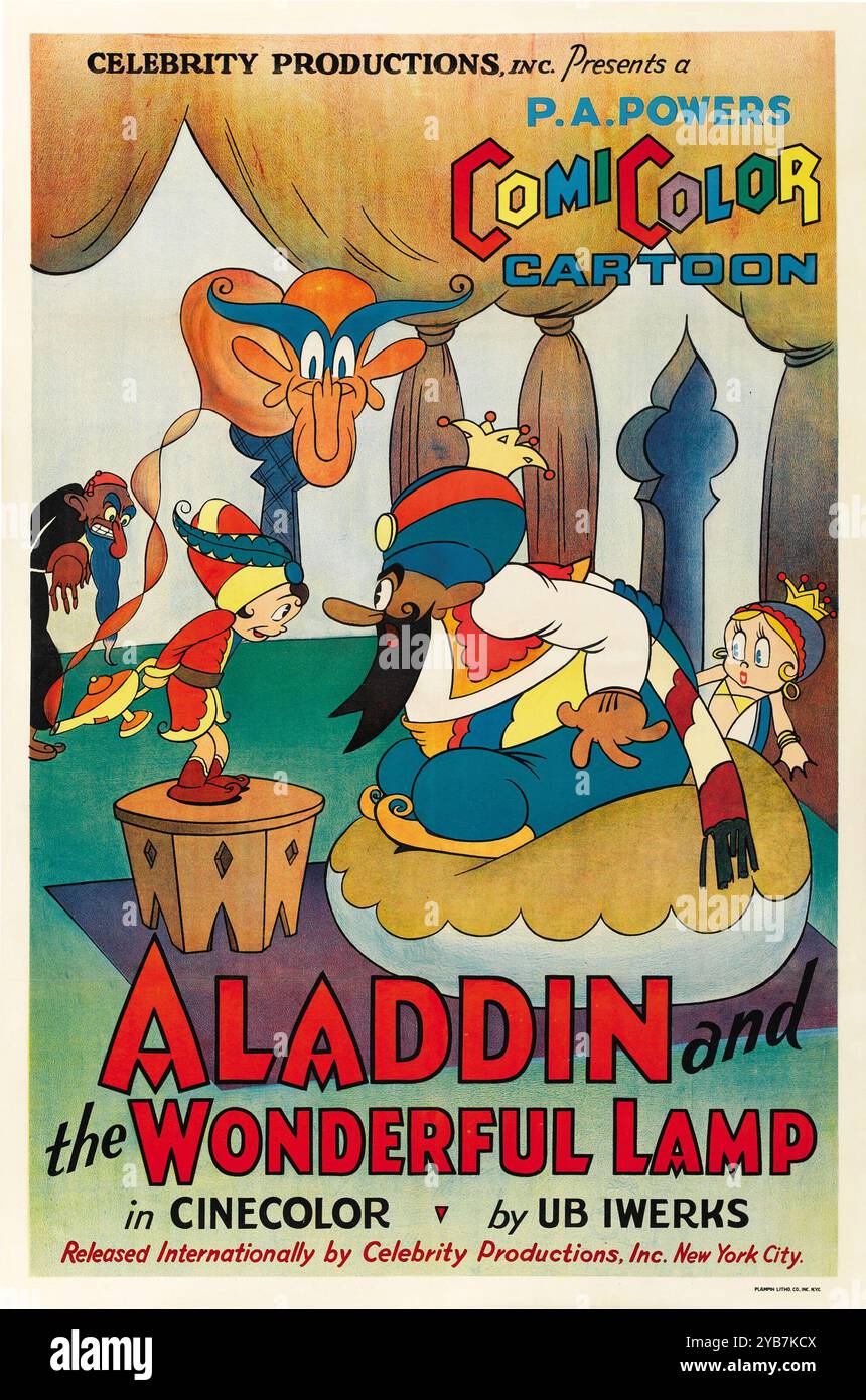 Aladdin and the Wonderful Lamp (Celebrity Productions, 1934) in ...