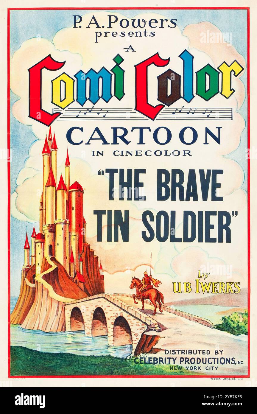 The Brave Tin Soldier (P.A. Powers ComiColor Cartoon, 1934) Ub Iwerks ...