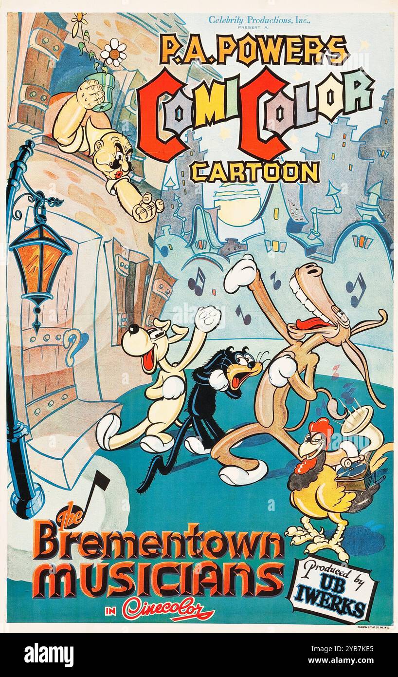 Ub iwerks poster hi-res stock photography and images - Alamy