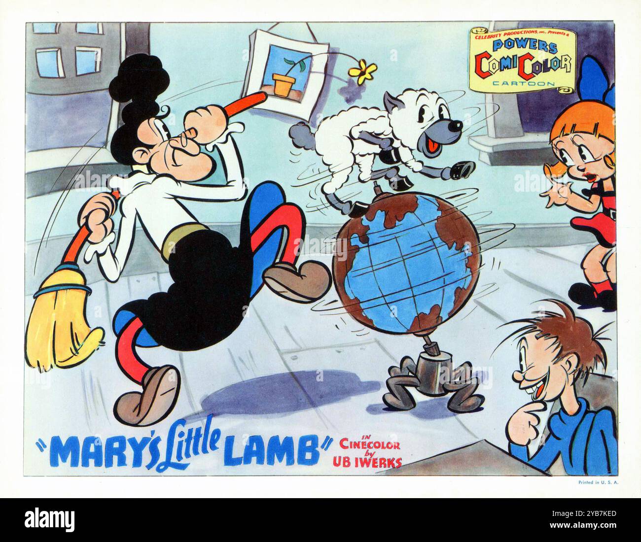 Ub Iwerks Marys Little Lamb (Powers ComiColor Cartoons, 1935). Lobby ...