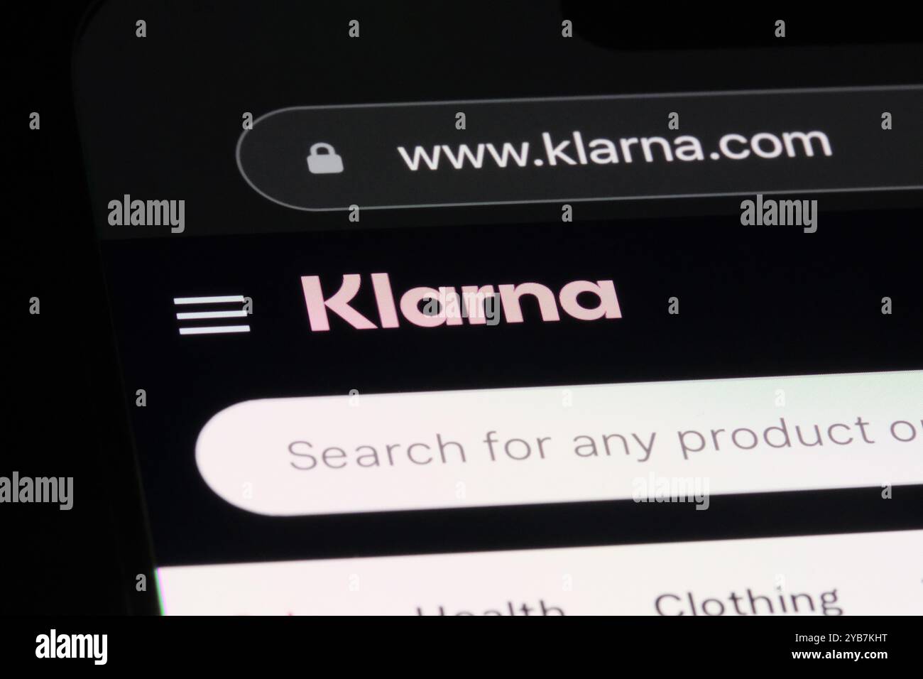 Klarna logo hi-res stock photography and images - Alamy