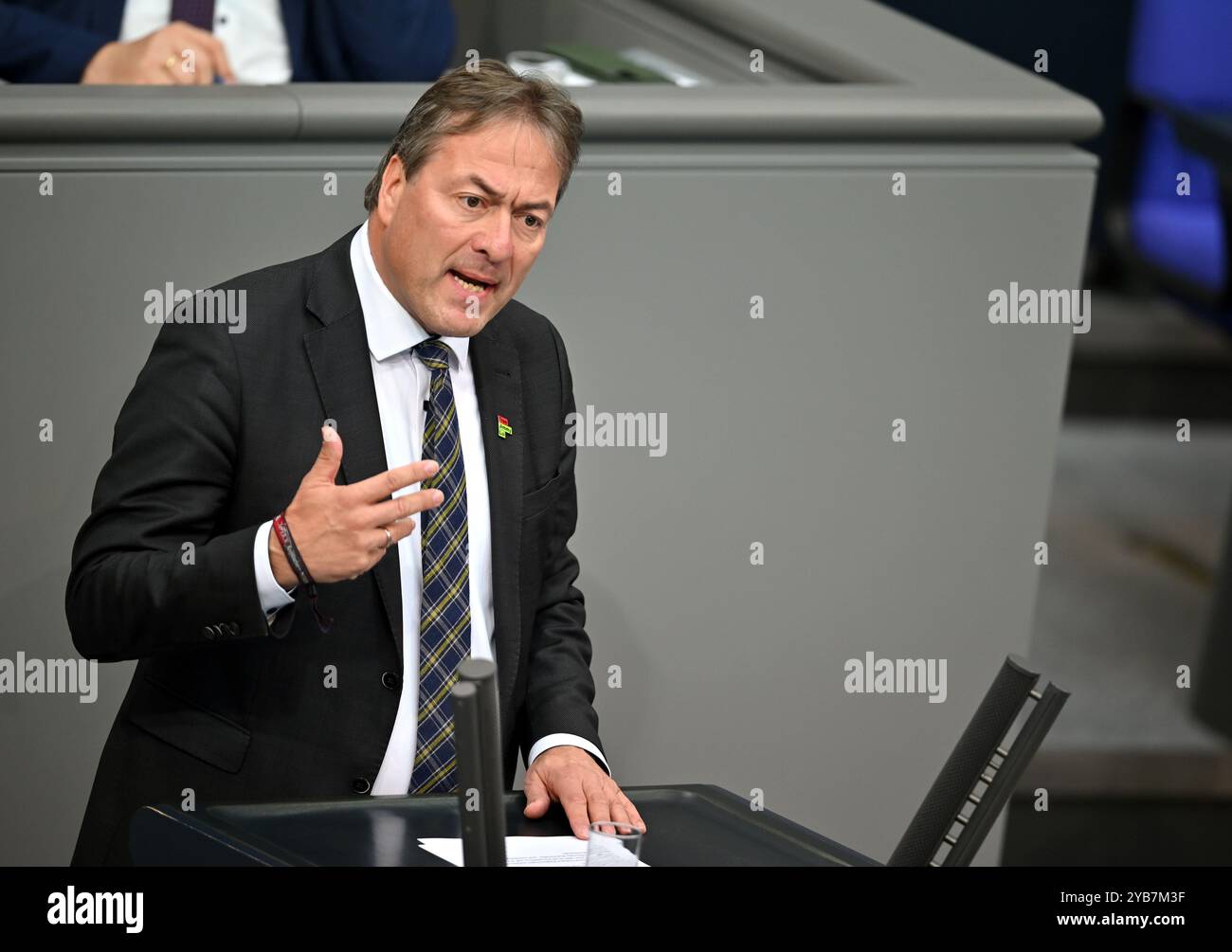 Berlin, Germany. 17th Oct, 2024. Peter Heidt (FDP) speaks in the ...