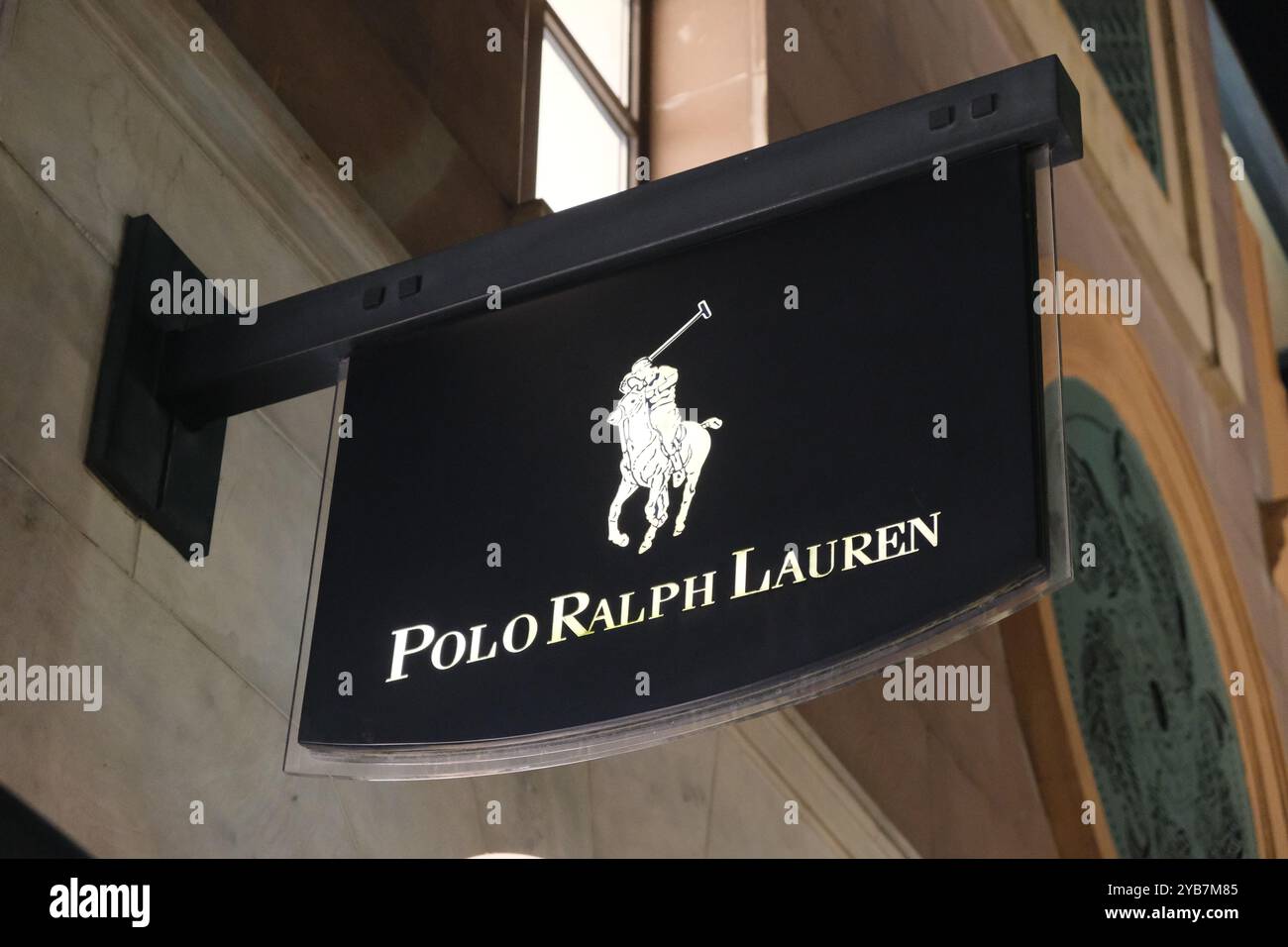 Suzhou,China-August 20th 2023: Polo Ralph Lauren store sign brand logo ...