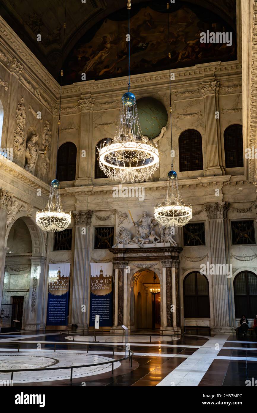 The Royal Palace of Amsterdam is one of three palaces in the ...