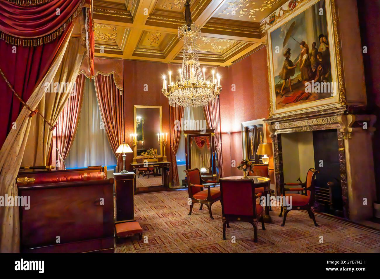 The Royal Palace of Amsterdam is one of three palaces in the ...