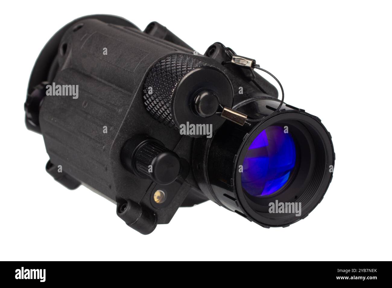 US ARMY night vision monocular isolated on white background Stock Photo ...