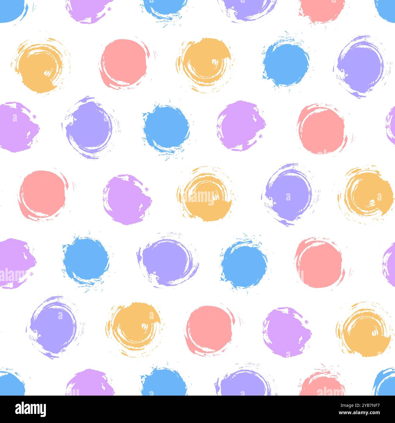 Teal polka dot pattern Stock Vector Images - Alamy