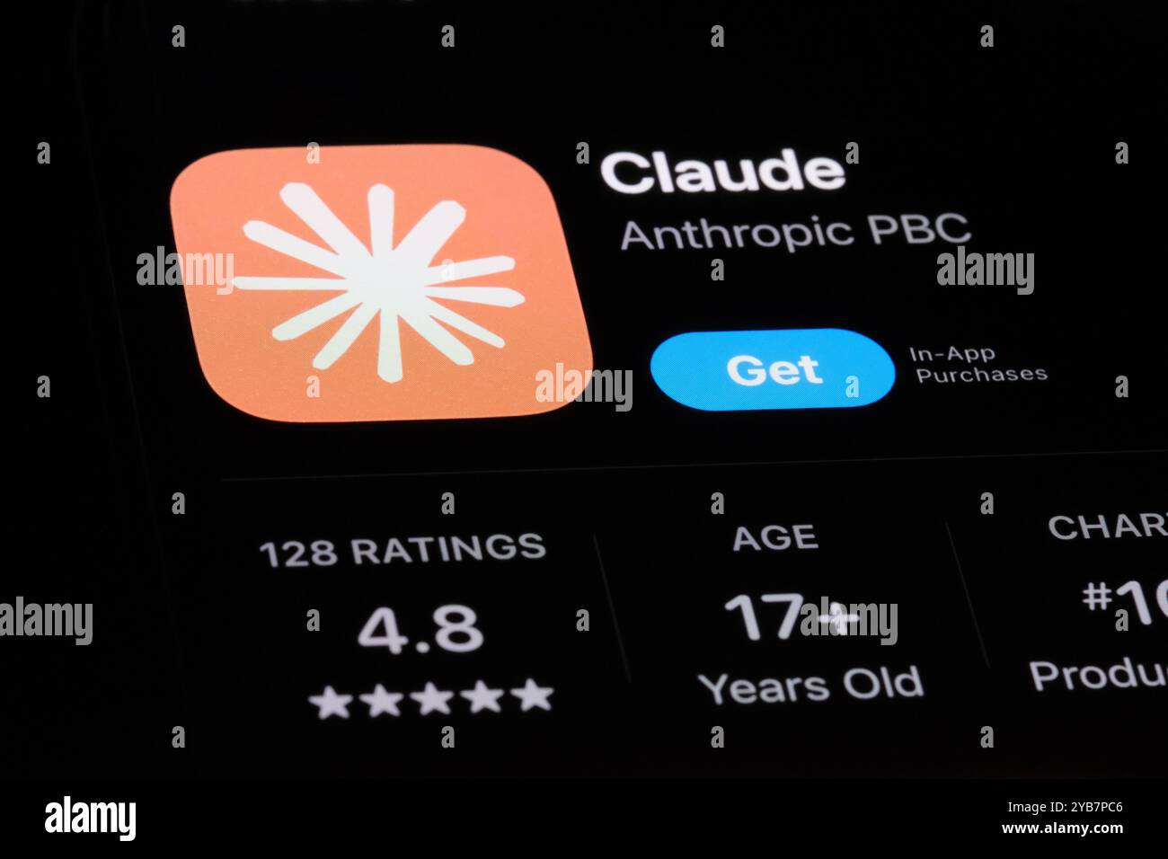 Shanghai,China-May 6th 2024: Claude AI app icon. AI model chatbot by ...