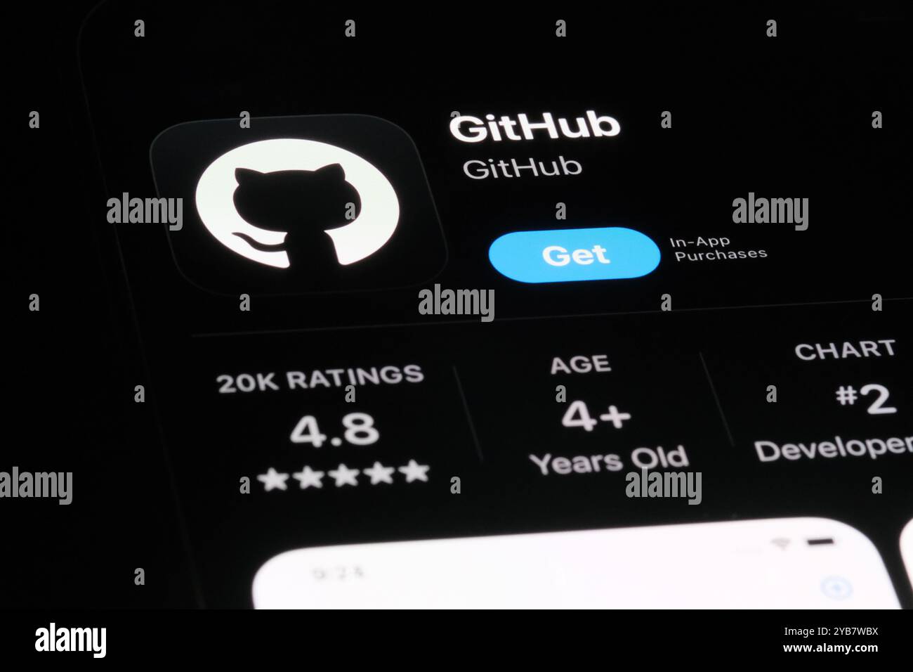 Shanghai,China-May 14th 2024: GitHub mobile app icon logo Stock Photo - Alamy