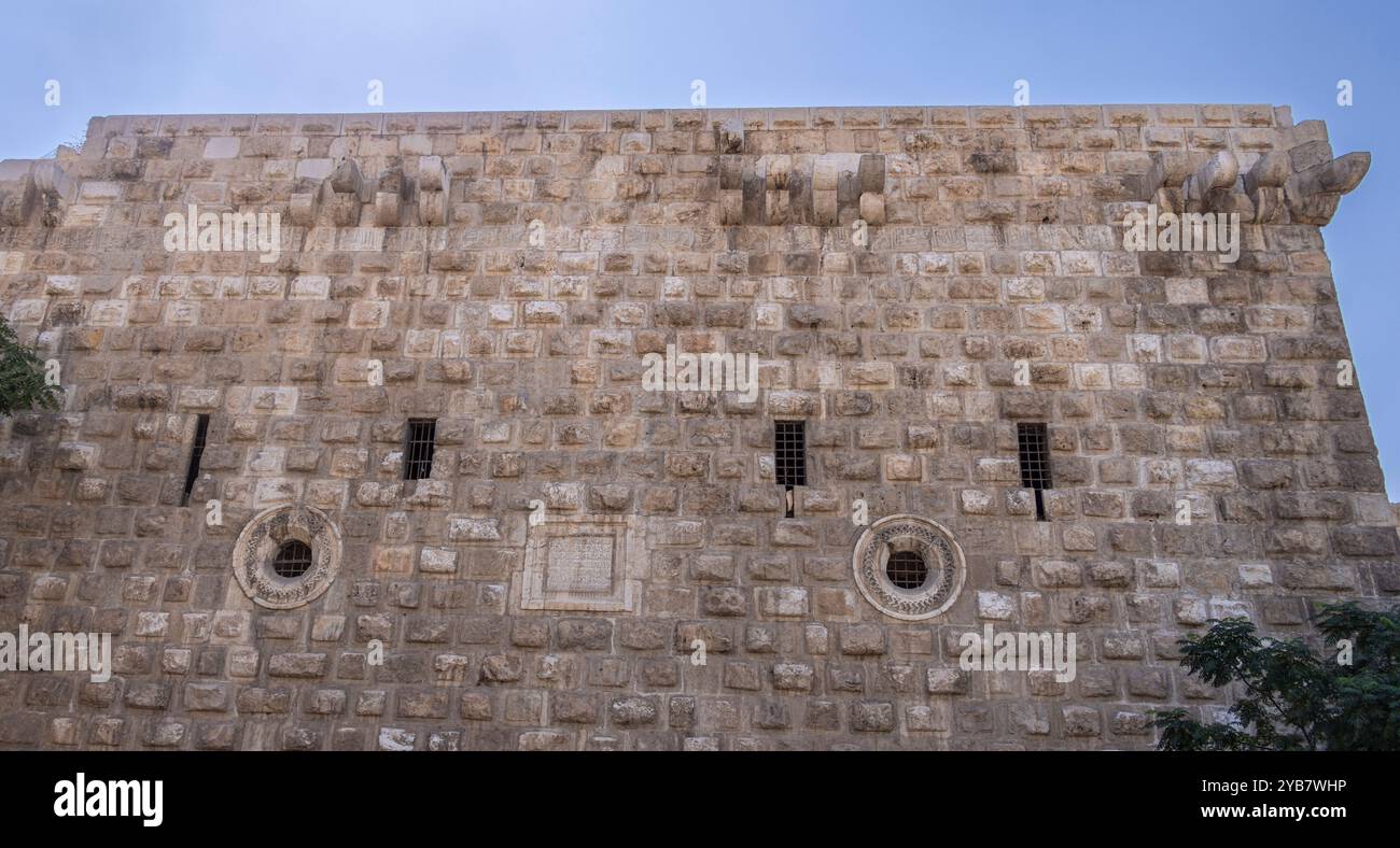 walls of Ayyubd citadel, Damascus, Syria Stock Photo - Alamy