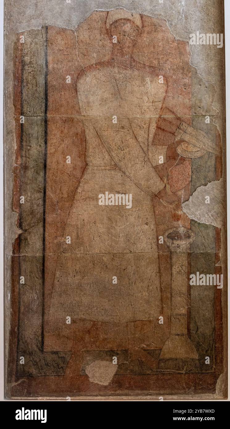 detail of wall painting from Dura Europas, Syria showing the Roman ...