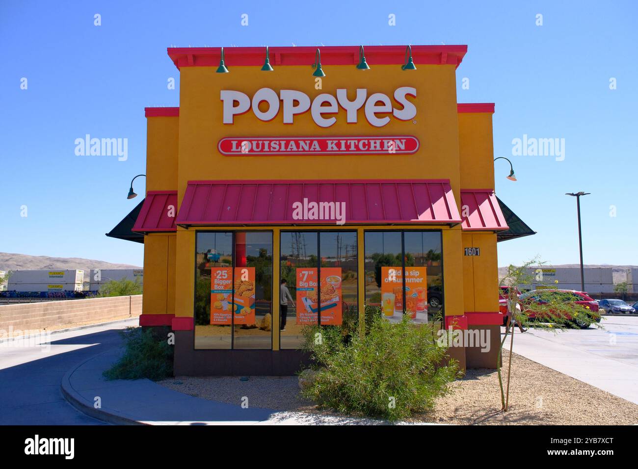 Barstow,California,USA-June 12th 2024: Popeyes Louisiana Kitchen ...