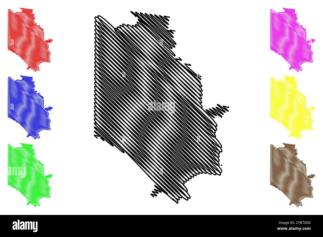 Shire of Glenelg (Commonwealth of Australia, Victoria state, Vic) map ...