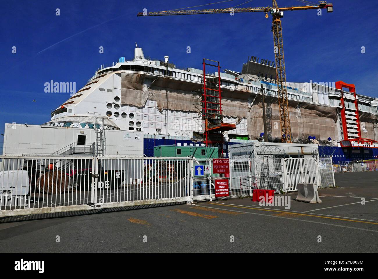 Celebrity Edge in Shipyards of Chantiers de l Atlantique, STX, Saint ...