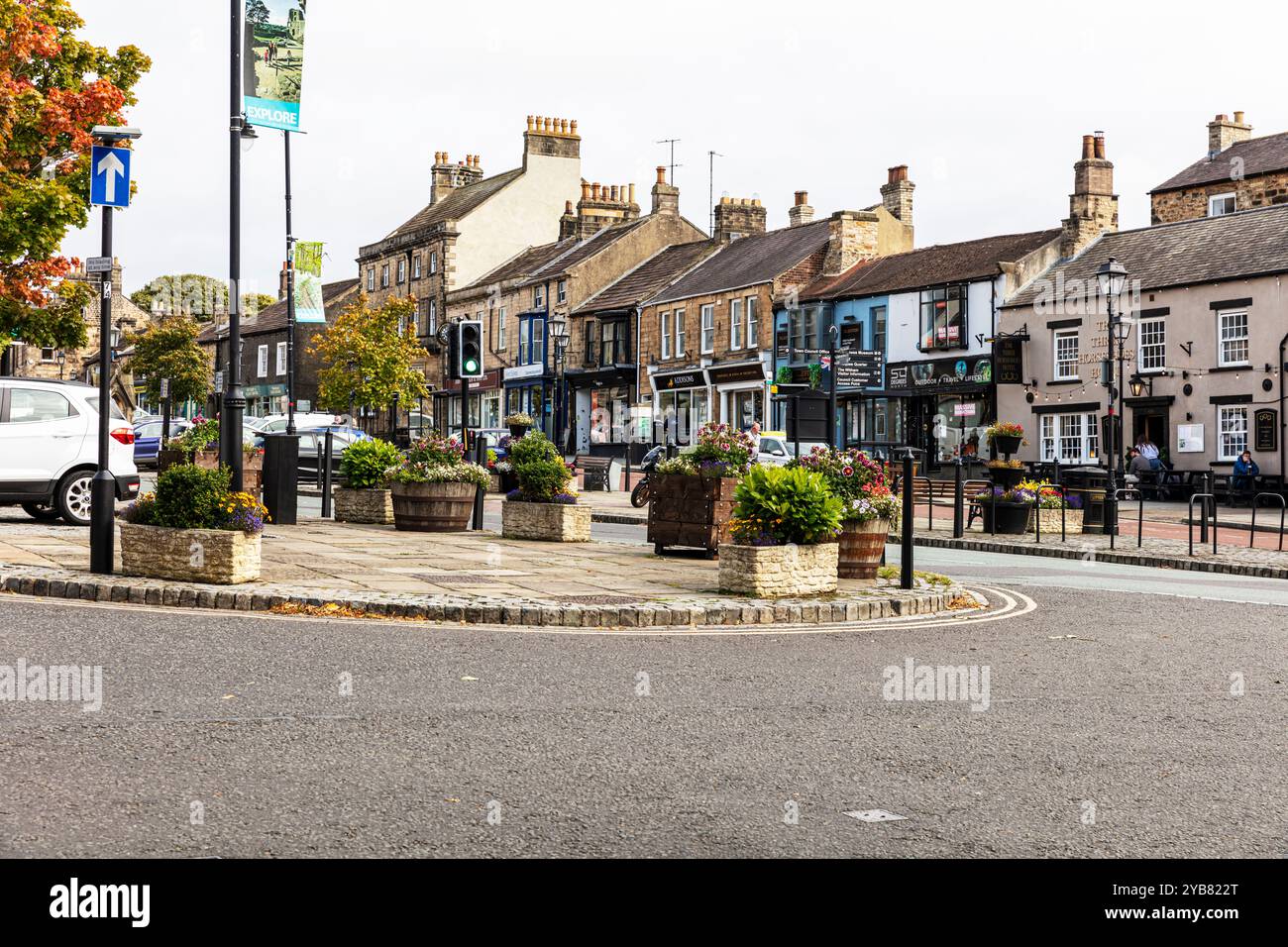 Barnard Castle, County Durham, UK, England, Barnard Castle town, town ...