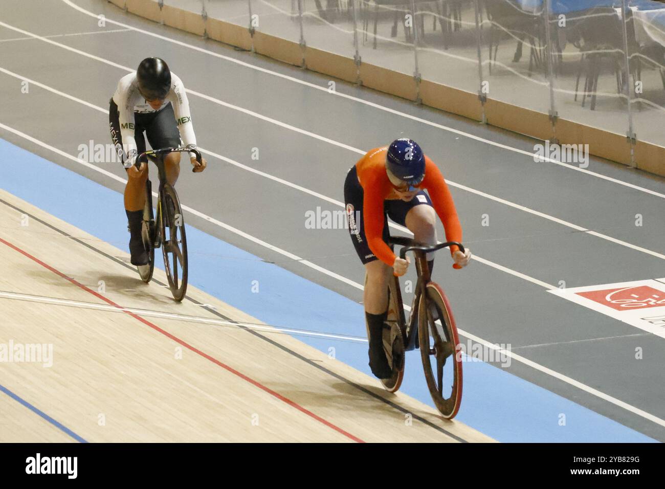 Copenhagen, Denmark, October 17 2024 Tissot Track Cycling World ...