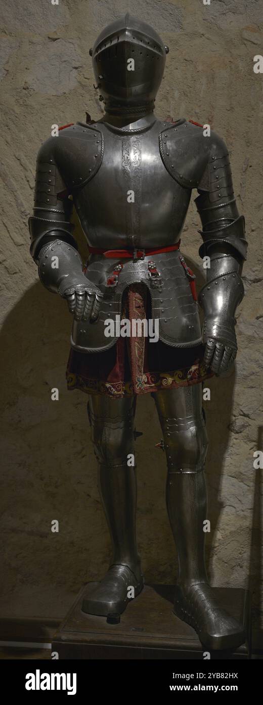 Full armour. 16th century. Steel, leather and silk. Duke of the ...