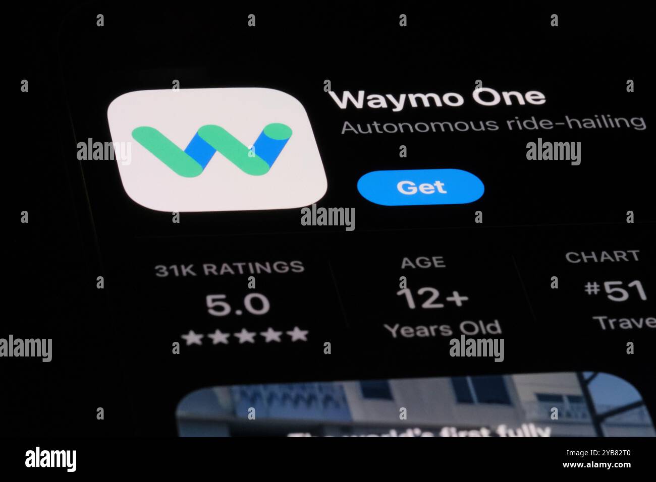 Shanghai,China-July 24th 2024:Waymo One autonomous ride-hailing service ...