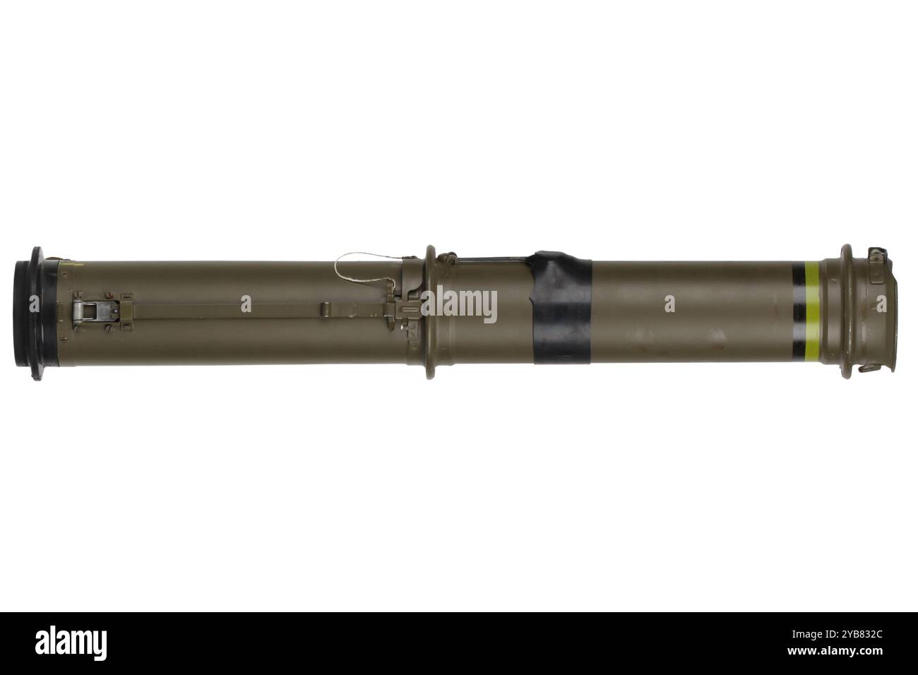 anti tank rocket propelled grenade launcher with HEAT warhead isolated ...