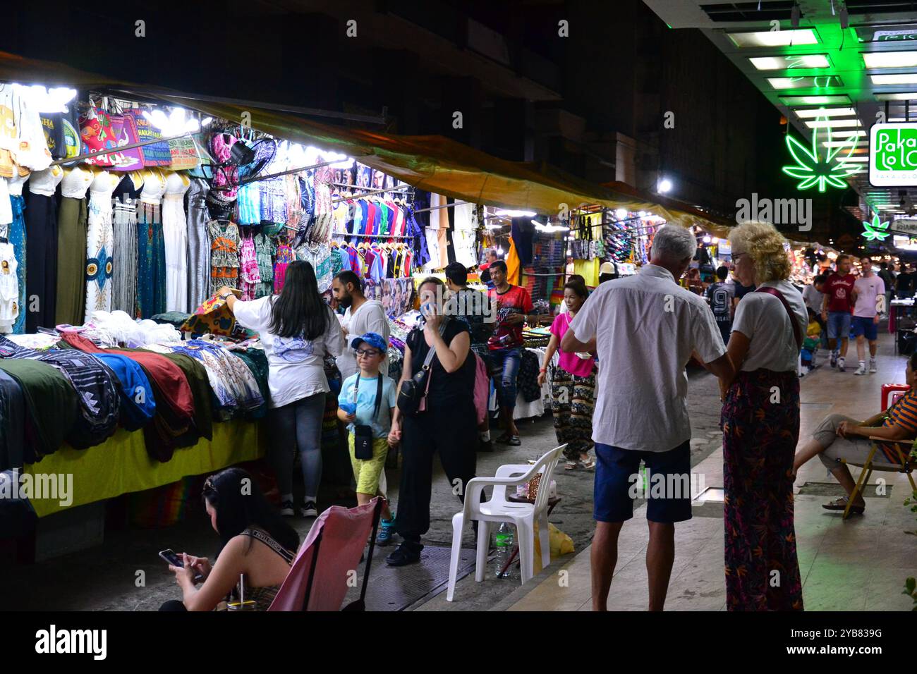 Patpong Night Market, Silom District, Bangkok, Thailand, Asia ...